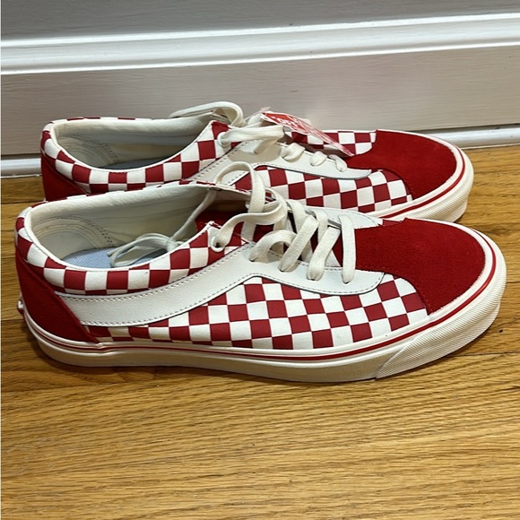 Vans | Shoes | Mens Red Checkered Vans | Poshmark